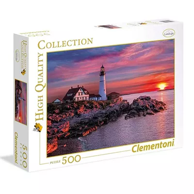 Clementoni CLEMENTONI PUZZLE PZL 500 HQC PORTLAND HEAD LIGHT (CL35049)