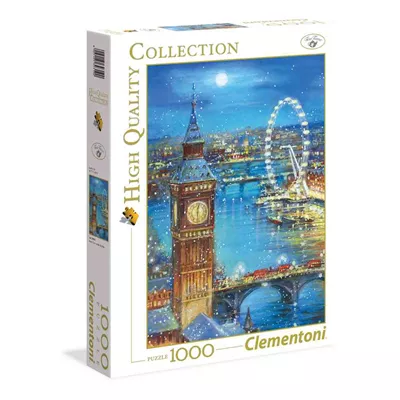 Clementoni CLEMENTONI PUZZLE 1000 HQC LONDON RINGISPIL (CL39319)