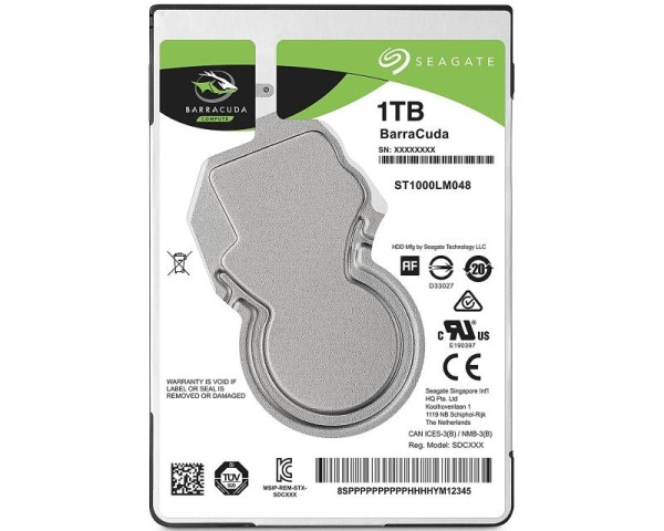 SEAGATE 1TB 2.5'' SATA III 128MB 5.400 ST1000LM048 outlet