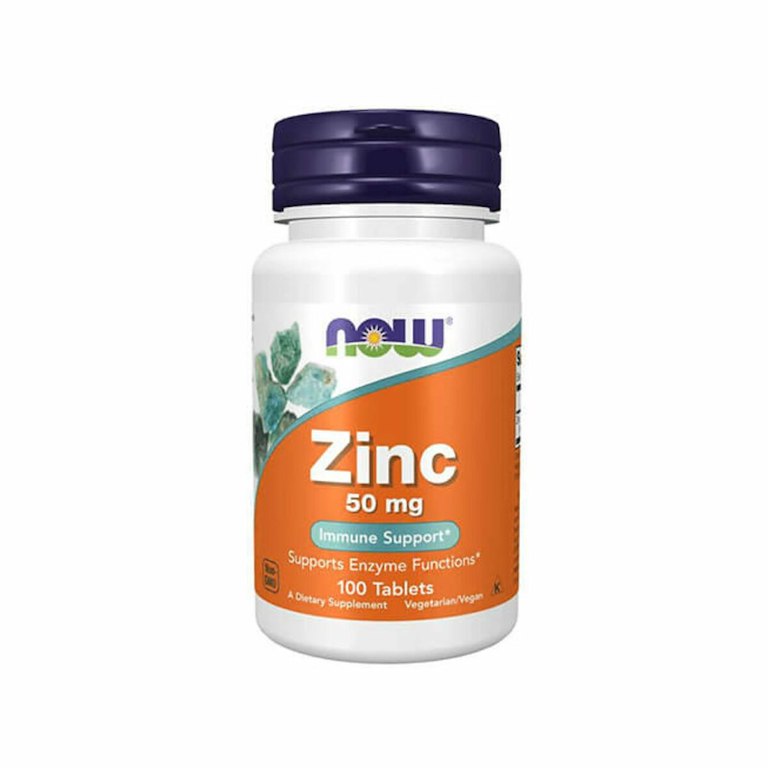 Now Zinc Gluconate 100x50mg