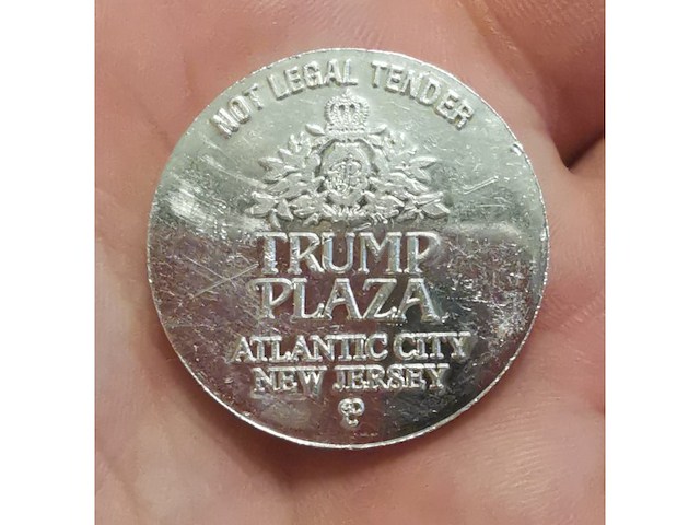 Trump Plaza / Tramp Plaza, kockarski žetoni