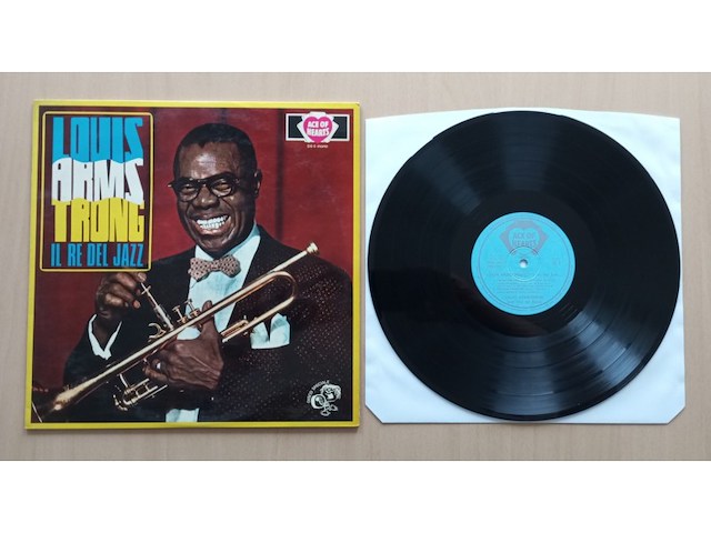 LOUIS ARMSTRONG - Il Re Del Jazz (LP) Made in Italy