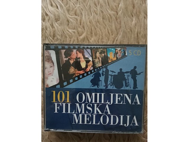 101 omiljena filmska melodija - 5cd