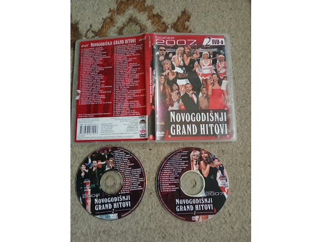 Novogodinji grand hitovi Doček 2007.  dupli dvd