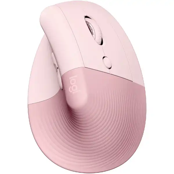 LOGITECH Lift Bluetooth Vertical Ergonomic Mouse - ROSEDARK ROSE ( 910-006478 )