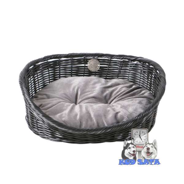 Duvo Korpa Krevet Za Pse, Rustic Rattan 43x36x15cm