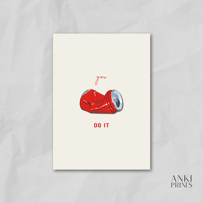 Poster You can do it 50x70