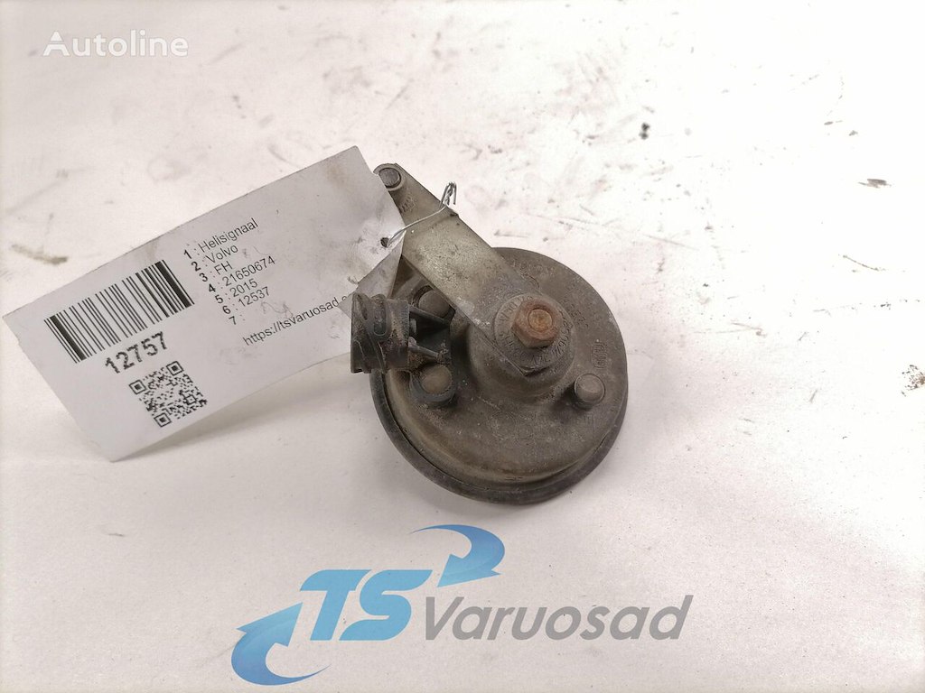 Volvo Horn 21650674 zvučni signal za Volvo FH tegljača