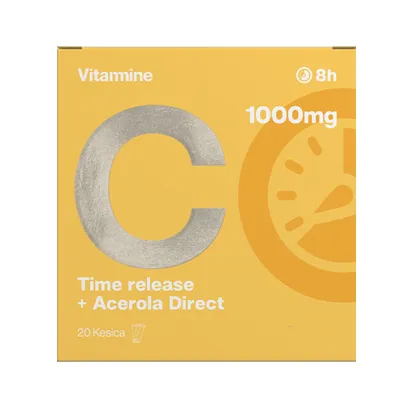 Nice Vitamin C Time release + Acerola direct 20 kesica