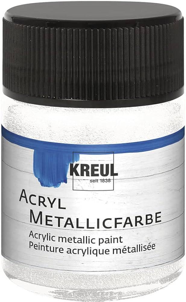 KREUL Acrylic metallic paint Mother-of-Pearl-White 50 ml