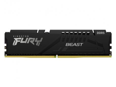 KINGSTON DIMM DDR5 16GB 6800MT/S KF568C34BB-16 FURY BEAST BLACK XMP