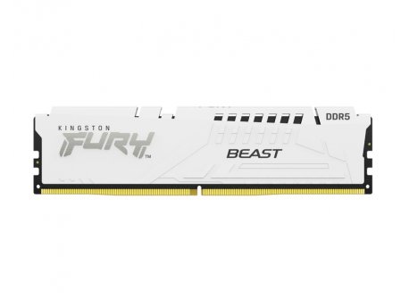 KINGSTON DIMM DDR5 16GB 6800MT/S KF568C34BWE-16 FURY BEAST WHITE EXPO