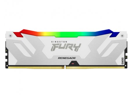 KINGSTON DIMM DDR5 16GB 7600MT/S KF576C38RWA-16 FURY RENEGADE SILVER/WHITE RGB XMP