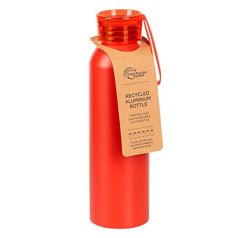 TARA, sportska boca, 650 ml, crvena