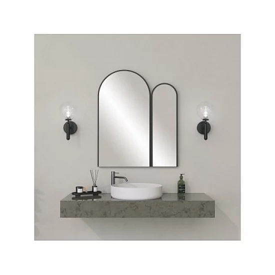 HANAH HOME DEKORATIVNO OGLEDALO CLASSE MIRROR BLACK CENA