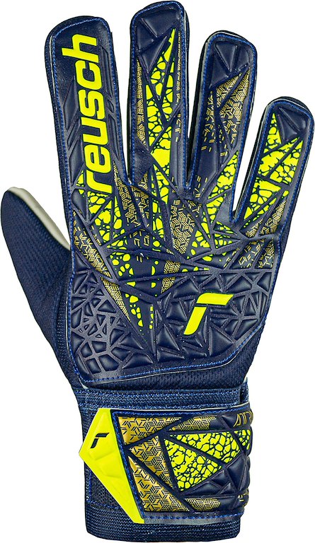 Reusch ATTRAKT STARTER SOLID, golmanske rukavice za fudbal, plava