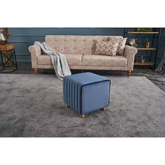 ATELIER DEL SOFA TABURE MONA PUF BLUE CENA
