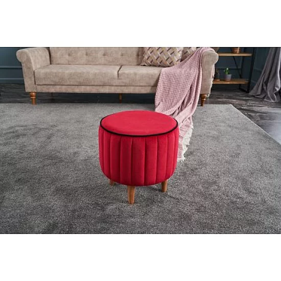 ATELIER DEL SOFA TABURE LINDY PUF RED CENA