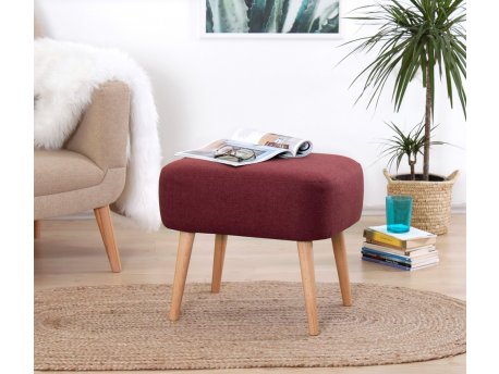 ATELIER DEL SOFA TABURE PARROT CLARET RED CENA