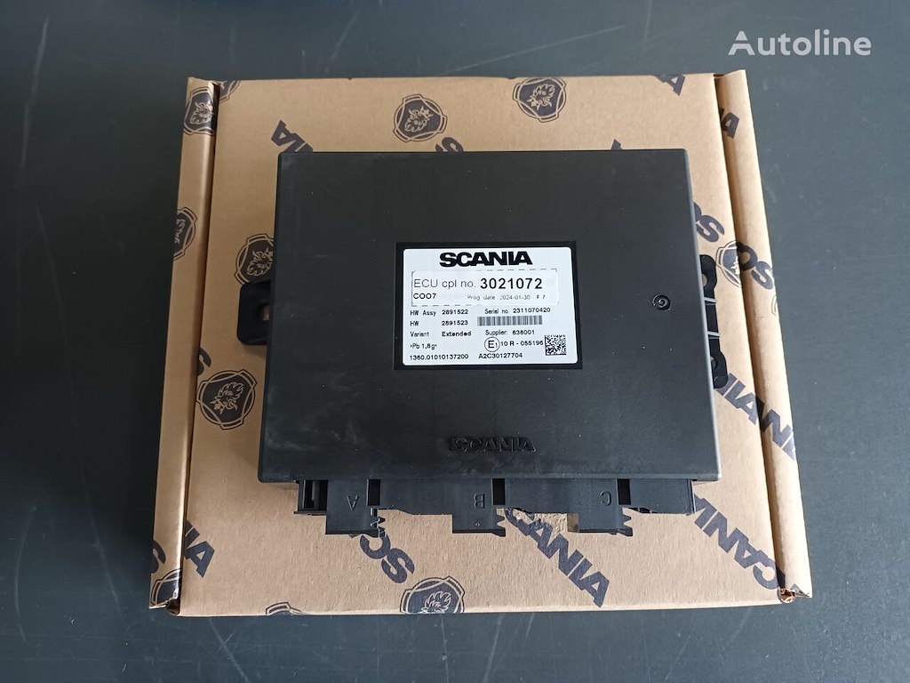 SCANIA ECU COO7 500kbit 3021072 Scania 3021072 za Scania kamiona