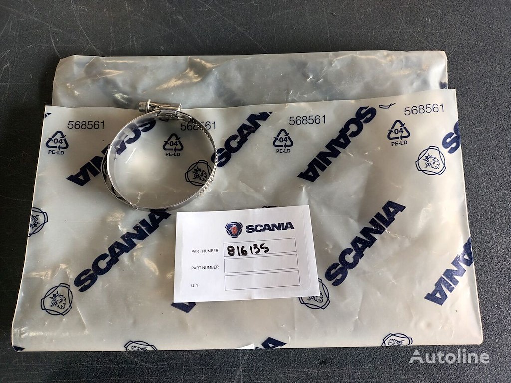 SCANIA HOSE CLAMP 816135 Scania 816135 za Scania kamiona