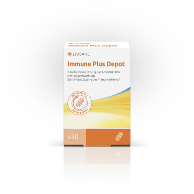 LIVSANE Immune Plus Depo, 30 kapsula