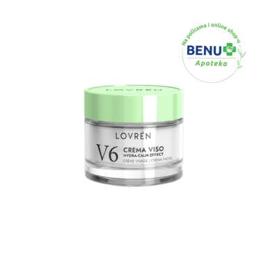 Lovren V6 Hydra-Calm Krema za lice za osetljivu kožu, 30 ml