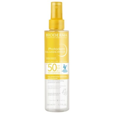 Bioderma Photoderm Eau solaire ANTI-OX SPF 50, 200 ml