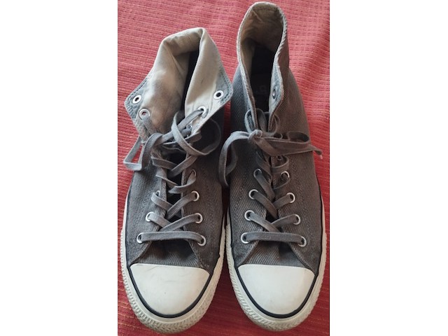 ALL STAR CONVERSE sive duboke patike, vel. 45