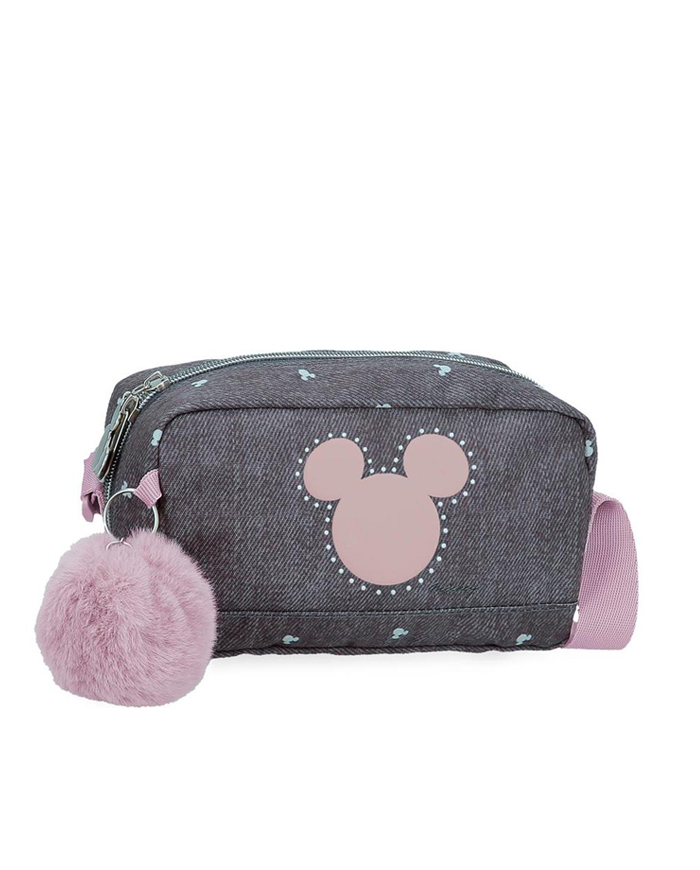 TORBA MICKEY STUDS GRAY Disney