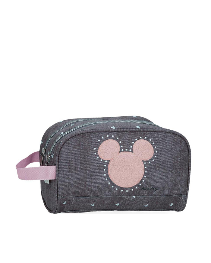 NESESER MICKEY STUDS GRAY Disney