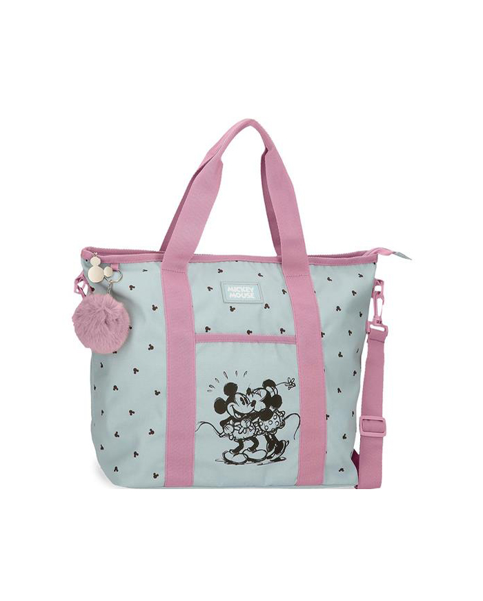 TORBA MINNIE&MICKEY KISSES BLUE Disney