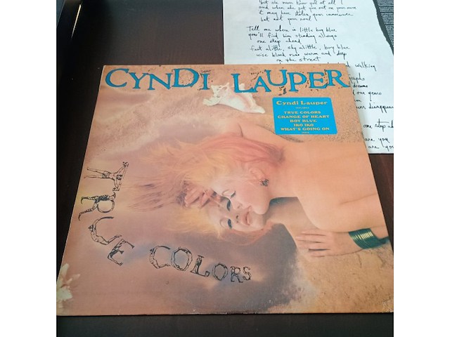 Cyndi Lauper True Colors LP Suzy Jugoslavija preslusana