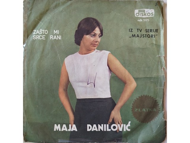 Maja Danilović – Zašto Mi Srce Rani (singl)