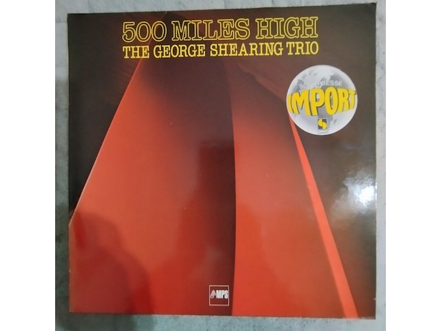 GEORGE SHEARING TRIO JAZZ LP MINT