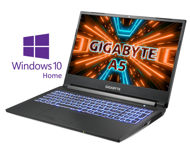 GIGABYTE OEM - A5 X1 15.6 inch FHD 240Hz AMD Ryzen 9 5900HX 16GB 512GB SSD GeForce RTX 3070 8GB Backlit Win10Home gaming laptop