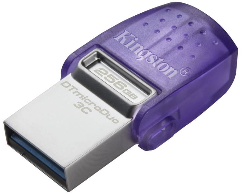 KINGSTON - 256GB DataTraveler MicroDuo 3C USB 3.2 flash DTDUO3CG3/256GB