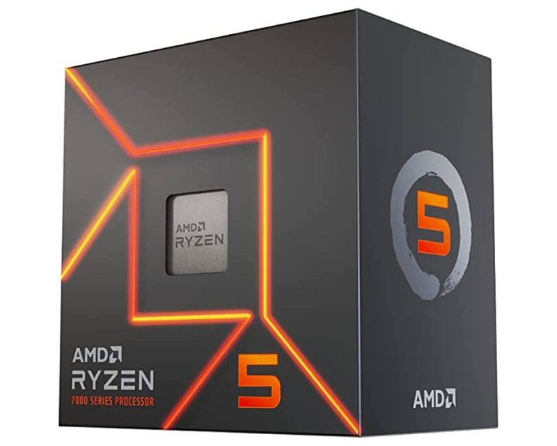 AMD - Ryzen 5 7600 6 cores 3.8GHz (5.1GHz) Box procesor