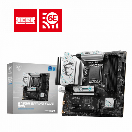 MB MSI B760M GAMING PLUS WIFI, Intel B760, s.1700