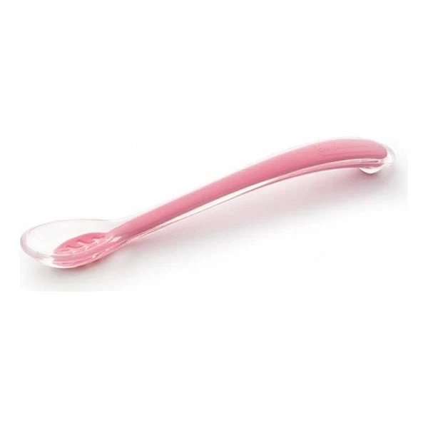 Canpol baby silikonska kašičica za hranjenje Pink
