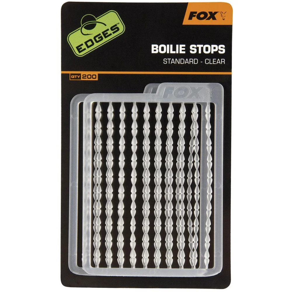 FOX EDGES BOILIE STOPS STANDARD CLEAR (CAC593)