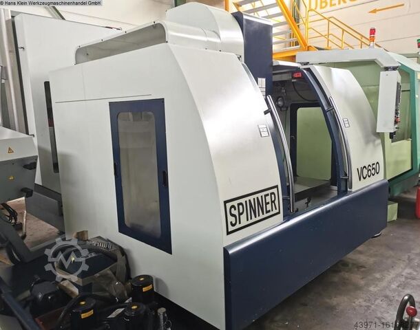 Machining Center - vertikalno
SPINNER VC-650