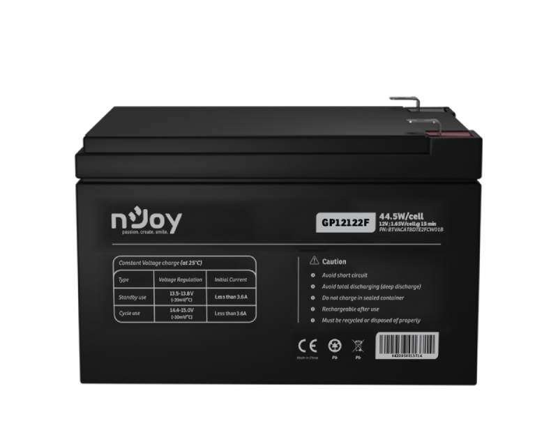 NJOY - GP12122F baterija za UPS 12V 12Ah (BTVACATBDTE2FCW01B)