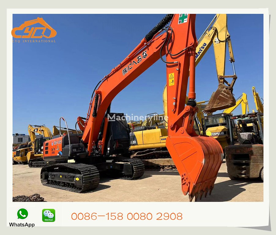 Hitachi ZX200 bager guseničar