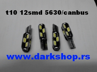 T10 12 SMD 5630 CANBUS