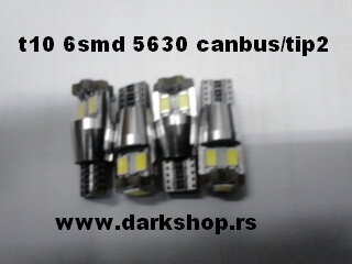 T10 6 SMD 5630 STRONG CANBUS TIP 2