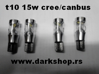 T10 15W CREE CANBUS STRONG