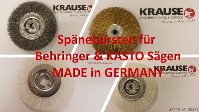 Chip Brushes - Behringer & Kasto Saws
Spänebürsten Behringer & Kasto Sägen Für Behringer und KASTO Sägen