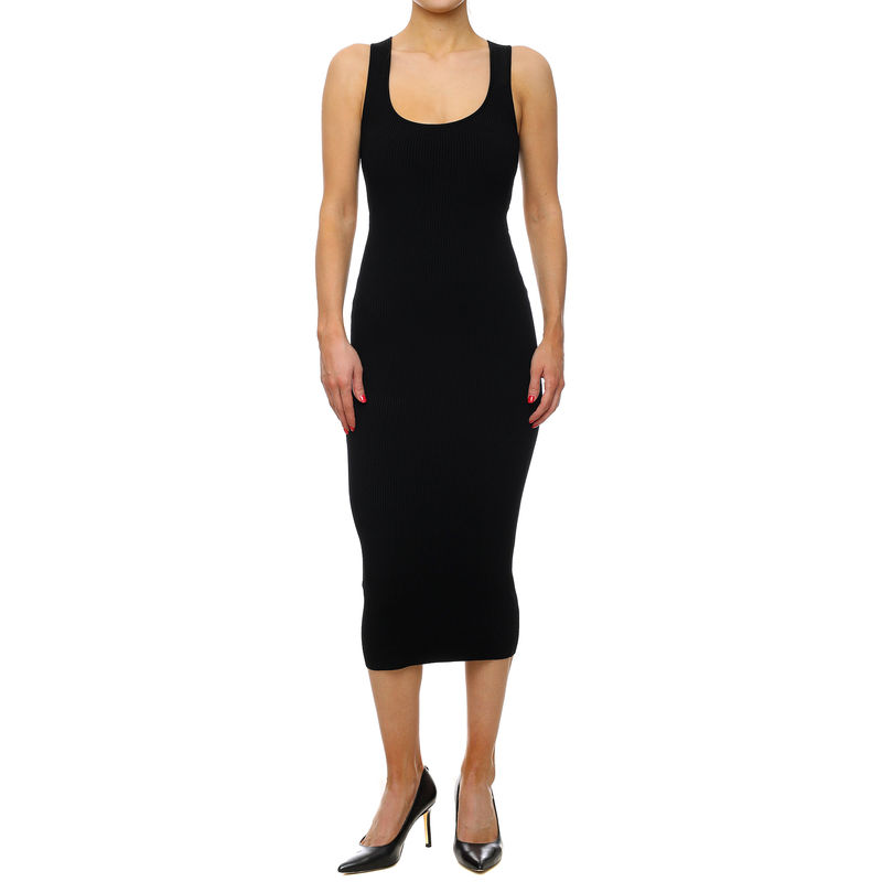 Ženska haljina Michael Kors Eco Side Cut Out Midi Drs