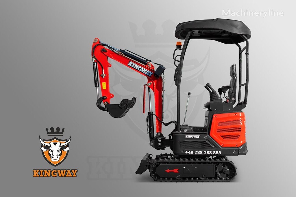Novi Kingway MINIBAGGER YAMA H10 Joystick mini bager